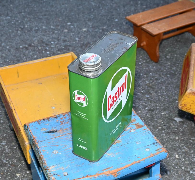 alter CASTROL motor oil London BLECHDOSE ölkanister | Kaufen auf Ricardo