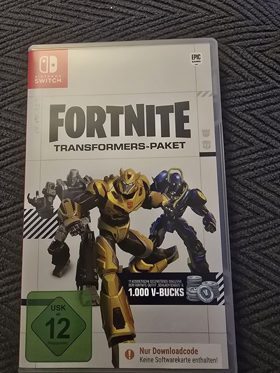 Fortnite Transformers-Paket Switch - Download Code (Gebraucht) in ...