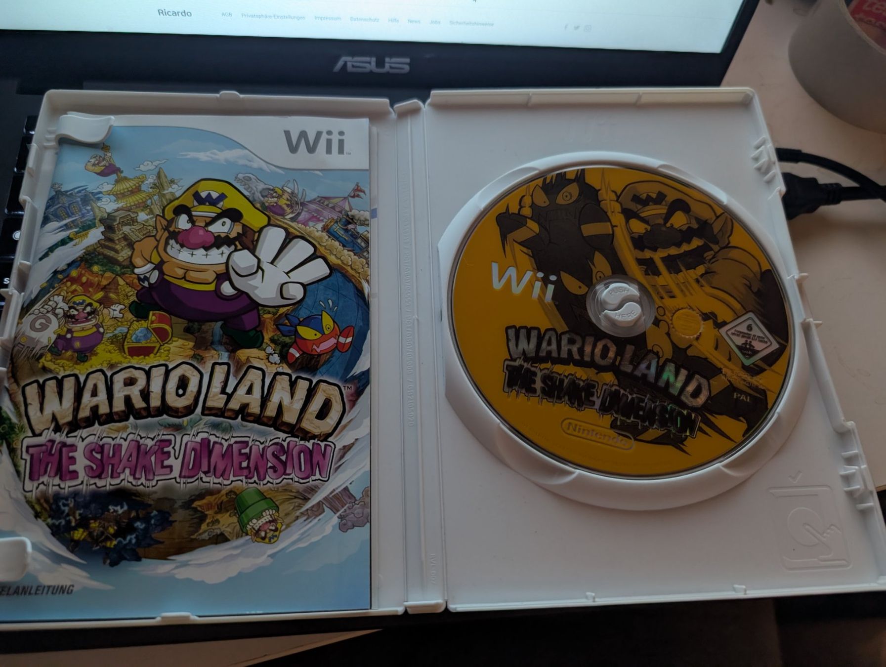 Wario Land The Shake Dimension Nintendo Wii Game - CIB (Gebraucht) in ...