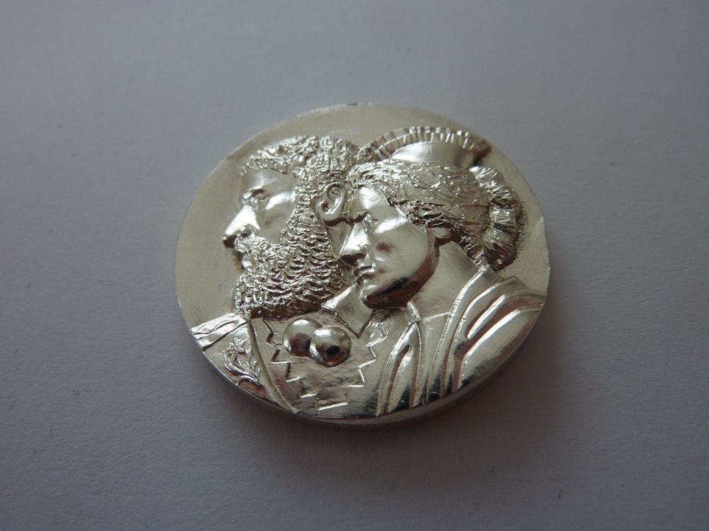 Silbermedaille : Schweizerische Trachtenvereinigung 1976 (Neu (gemäss Beschreibung)) in Birrwil ...