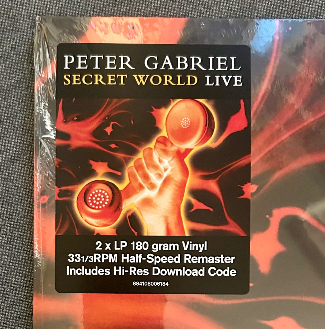PETER GABRIEL"Secret World Live“ 2LP VINYL 180g GENESIS NEU! (Neu und ...