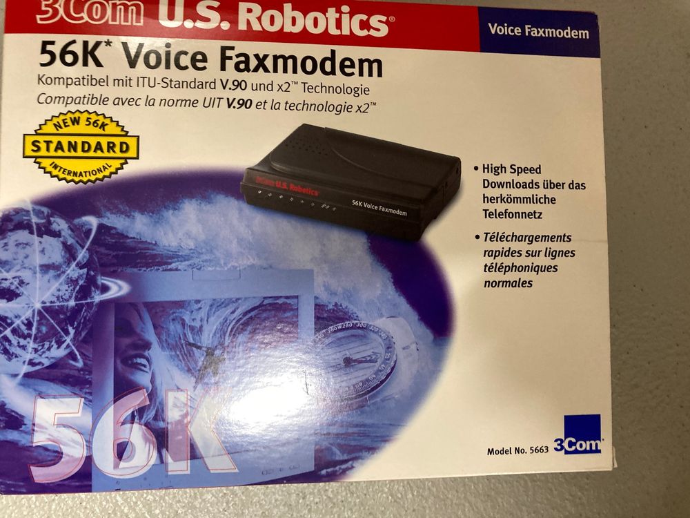 3COM USRobotics Fax Modem Serial | Kaufen auf Ricardo