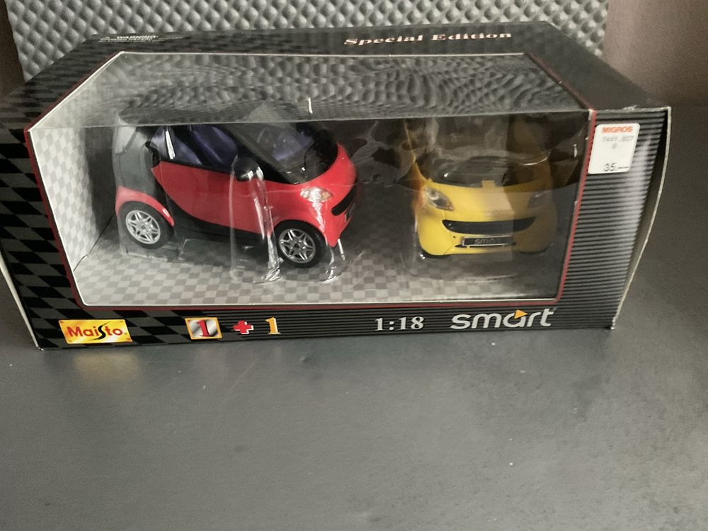 Smart Maisto 1:18, Édition Spéciale, Deux Voitures! (Neu und ...