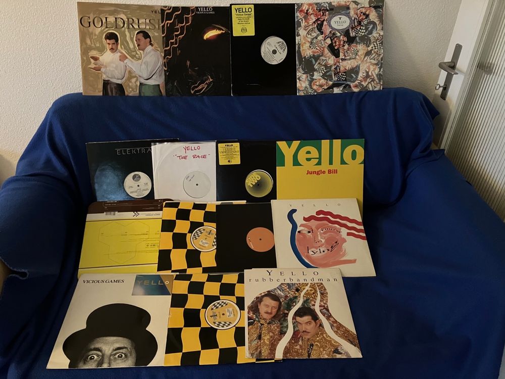 YELLO MAXI single 12inch Sammlung (Gebraucht) in Zürich für CHF 52.9 ...
