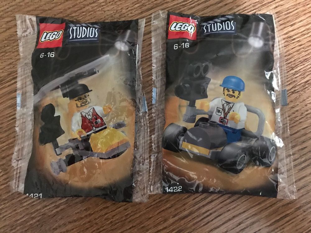 Lego 1421 1422 inkl Anleitung Minifigure Polybag (Neu (gemäss ...