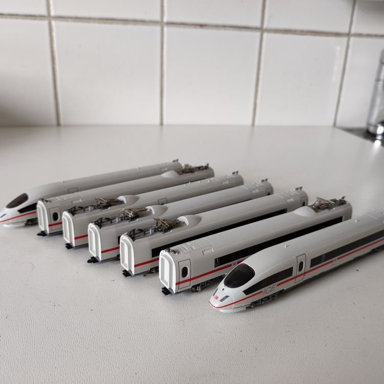 7-teiliger DB ICE 3, mit Schnittstelle+Innenbeleuchtung | Kaufen auf ...