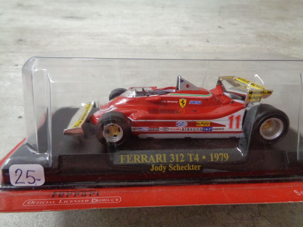 1:43 Altaya Formel 1 Formule 1 Ferrari 312 T4 1979 Scheckter (Neu und originalverpackt) in ...