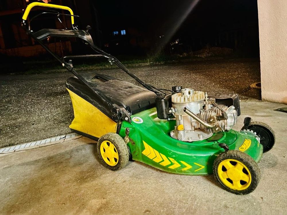 Landi OKAY Rasenmäher Frankenstein (John Deere farben) | Kaufen auf Ricardo