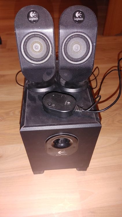 Logitech X-210 Lautsprecher (Gebraucht) in Merenschwand für CHF 9 – mit ...