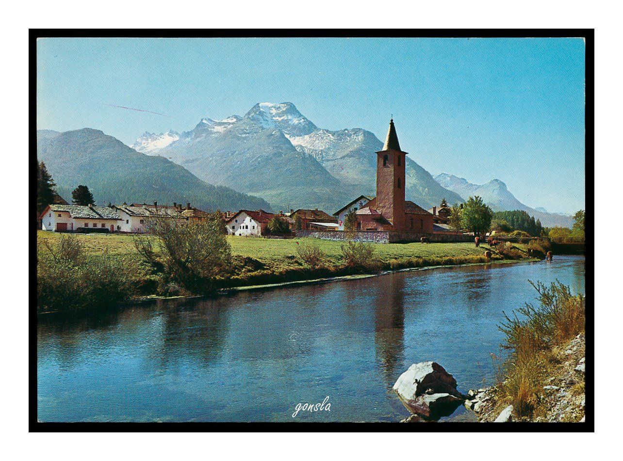 OBERENGADIN - 1960 "Sils Segl Maria und La Margna" (D'occasion) à Onex ...