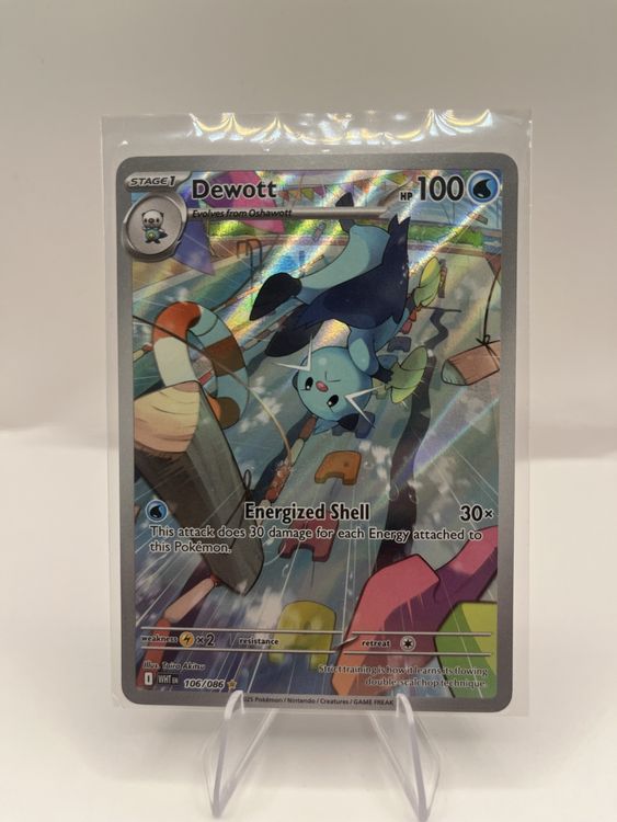 Bellissima carta Pokémon Dewott 106/086 - Come nuova! (Nuovo (secondo ...