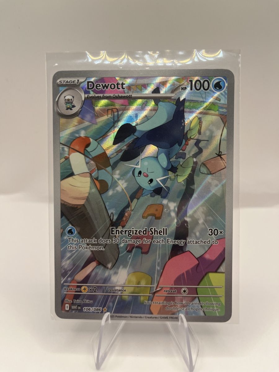 Bellissima carta Pokémon Dewott 106/086 - Come nuova! (Nuovo (secondo ...