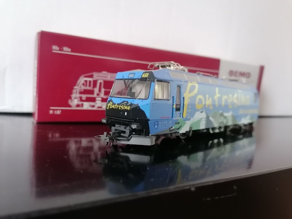 Bemo RhB Ge 4/4 III 651 "Pontresina" mit OVP (Gebraucht) in für CHF 299 ...