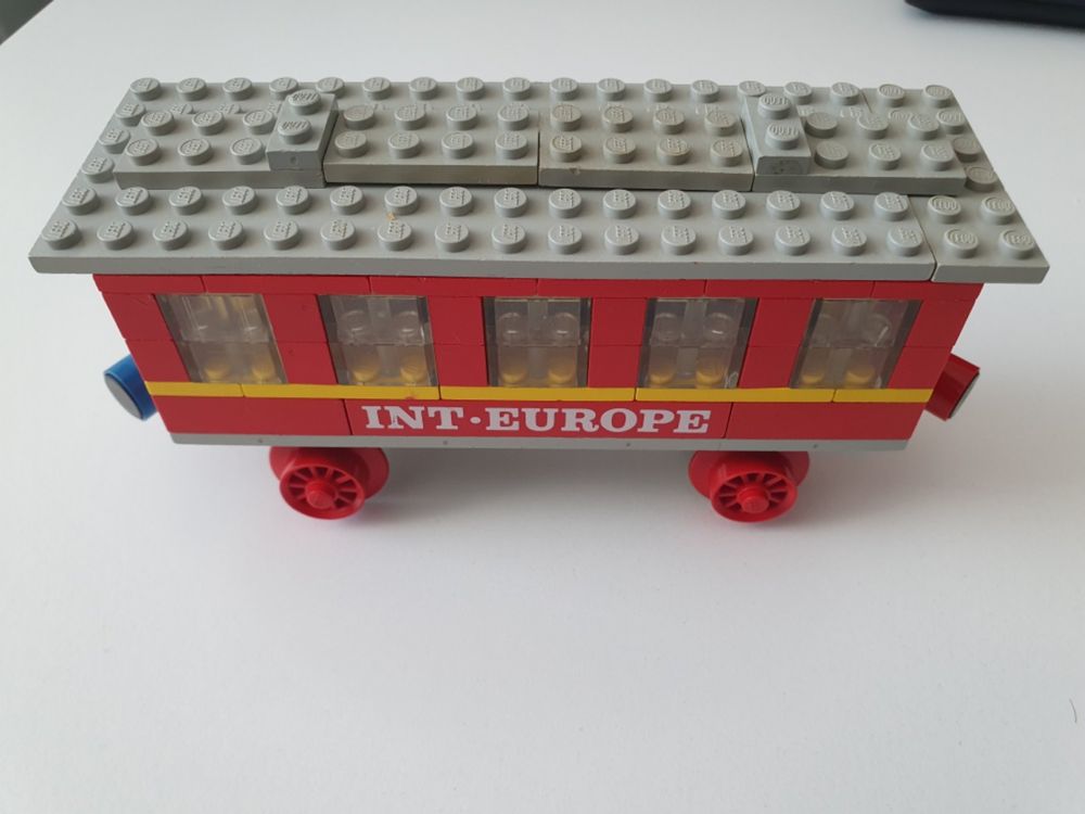 LEGO 123 -Personenwaggon (1969) - sehr selten- Vintage 60er (Gebraucht ...
