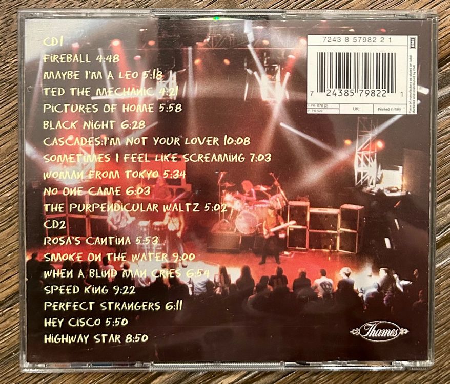 DEEP PURPLE „Live At The Olympia ‘96“ 2CD STEVE MORSE RAR (Gebraucht) in Basel für CHF 17.9 ...