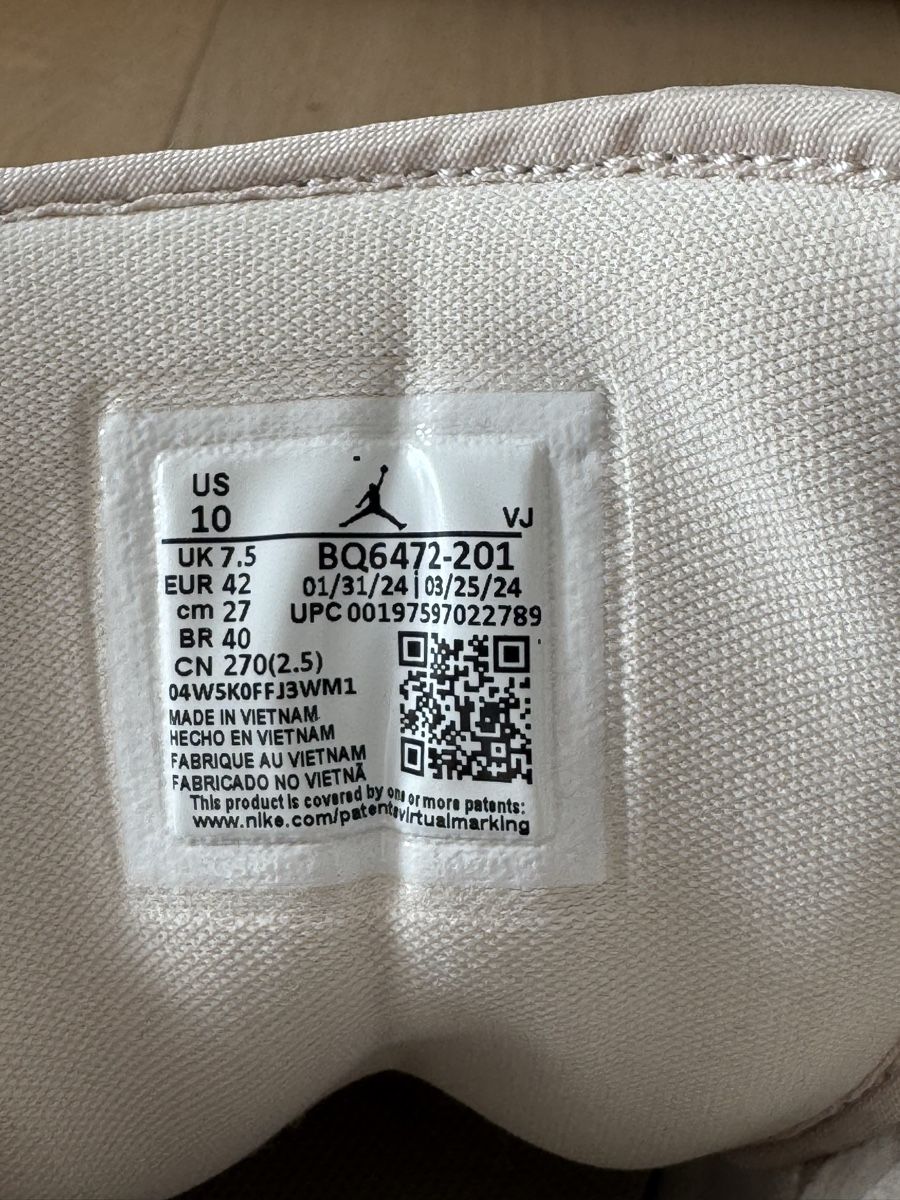 Nike Air Jordan Mid SE Sanddrift US 10 EUR 42 = 40.5 WIE NEU (Gebraucht ...