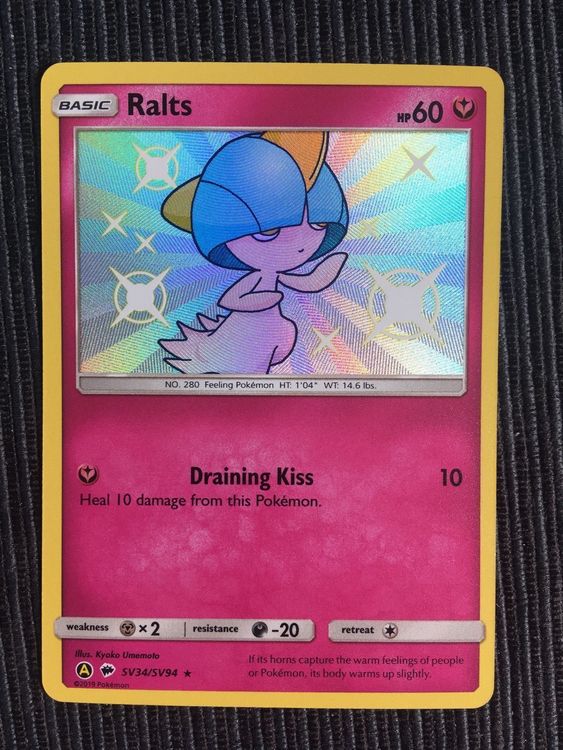 Pokemon Ralts Shiny Hidden Fates (Neu (gemäss Beschreibung)) in Wabern ...