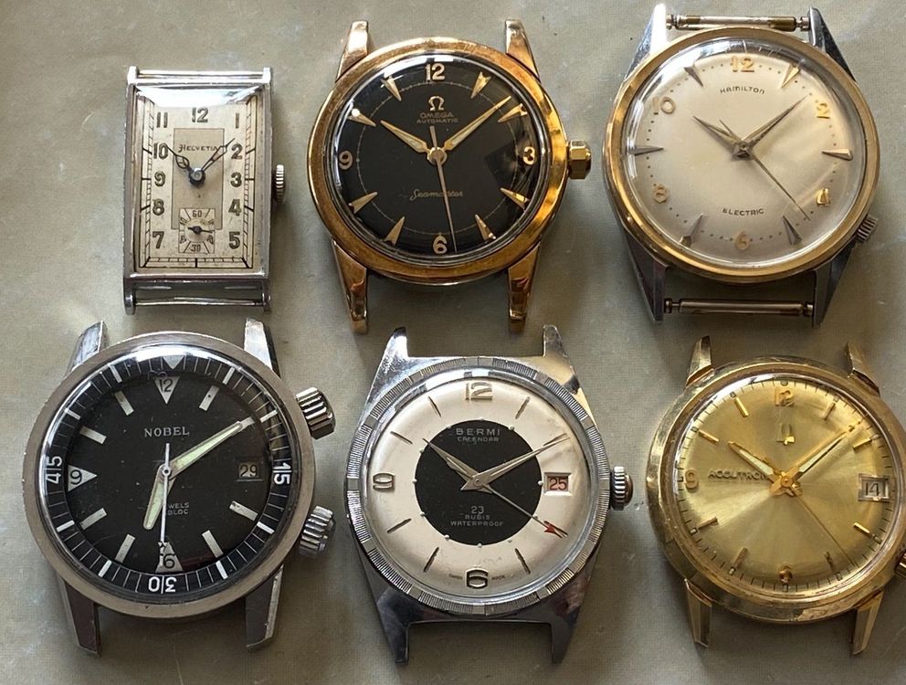 OMEGA, BULOVA, HAMILTON, COMPRESSOR! (Gebraucht) in Bôle für CHF 646 ...