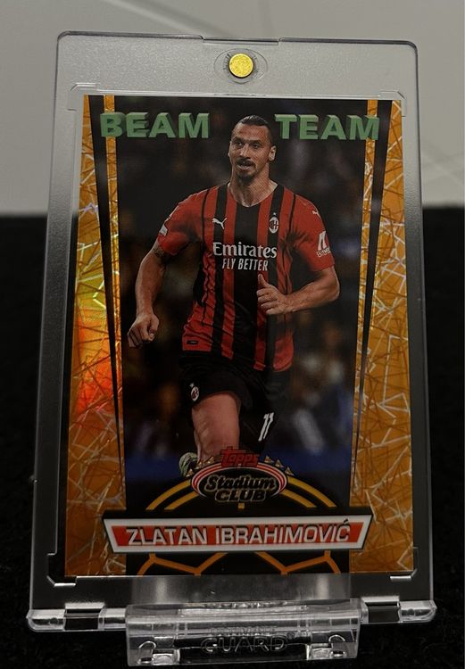 BEAM TEAM ZLATAN IBRAHIMOVIC /25 GOLD CASEHIT (Neu (gemäss Beschreibung ...