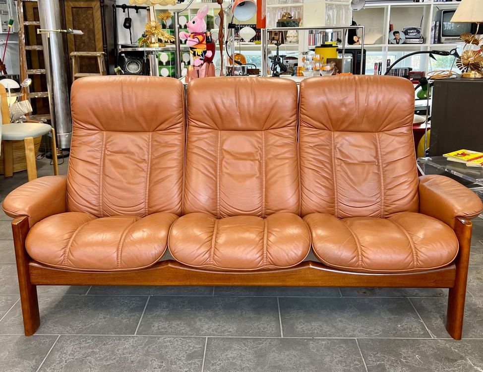 Stilvolle Stressless Sofa Leder Bild