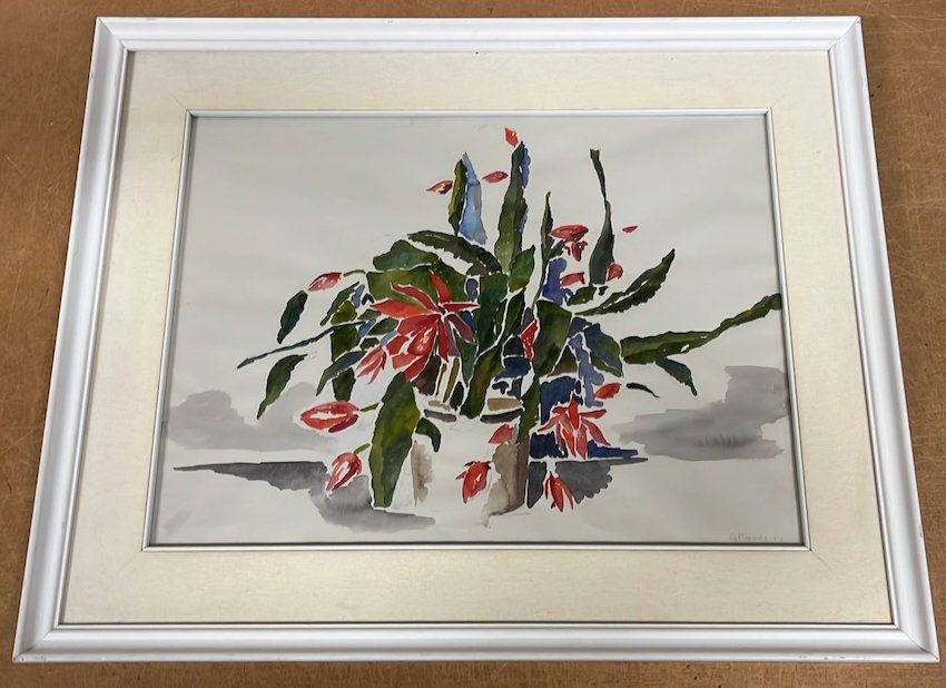Aquarell, Modernes Stilleben, signiert G. Maranta (ID 7133) (Gebraucht) in Gelterfingen für CHF ...