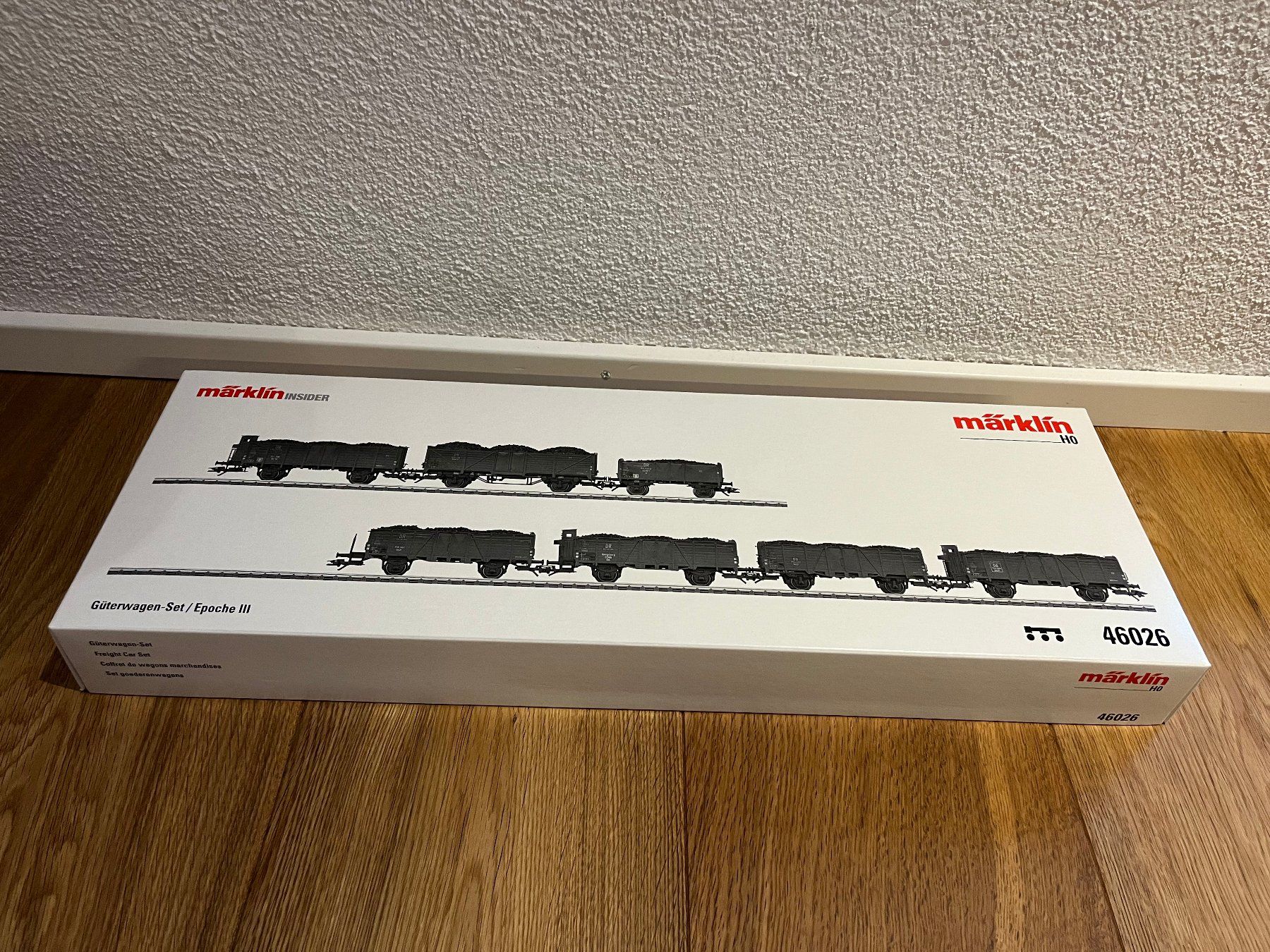 Märklin 46026 - Güterwagen-Set mit echter Kohlen-Beladung (Neu (gemäss ...