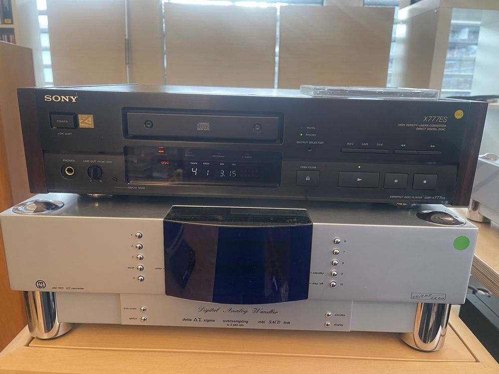 SONY CD-PLAYER X777ES - SWOBODA TUNING 1+ / SELTEN TOP (Gebraucht) in ...
