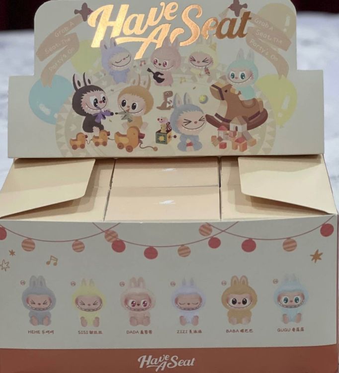 Labubu „Zweier Pack“ V2 Have a Seat Collection (Neu und ...