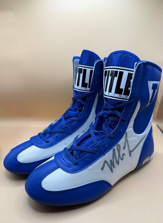 MIKE TYSON SIGNED TITLE PRO BOXING BOOTS - JSA (Gebraucht) in Dietikon ...