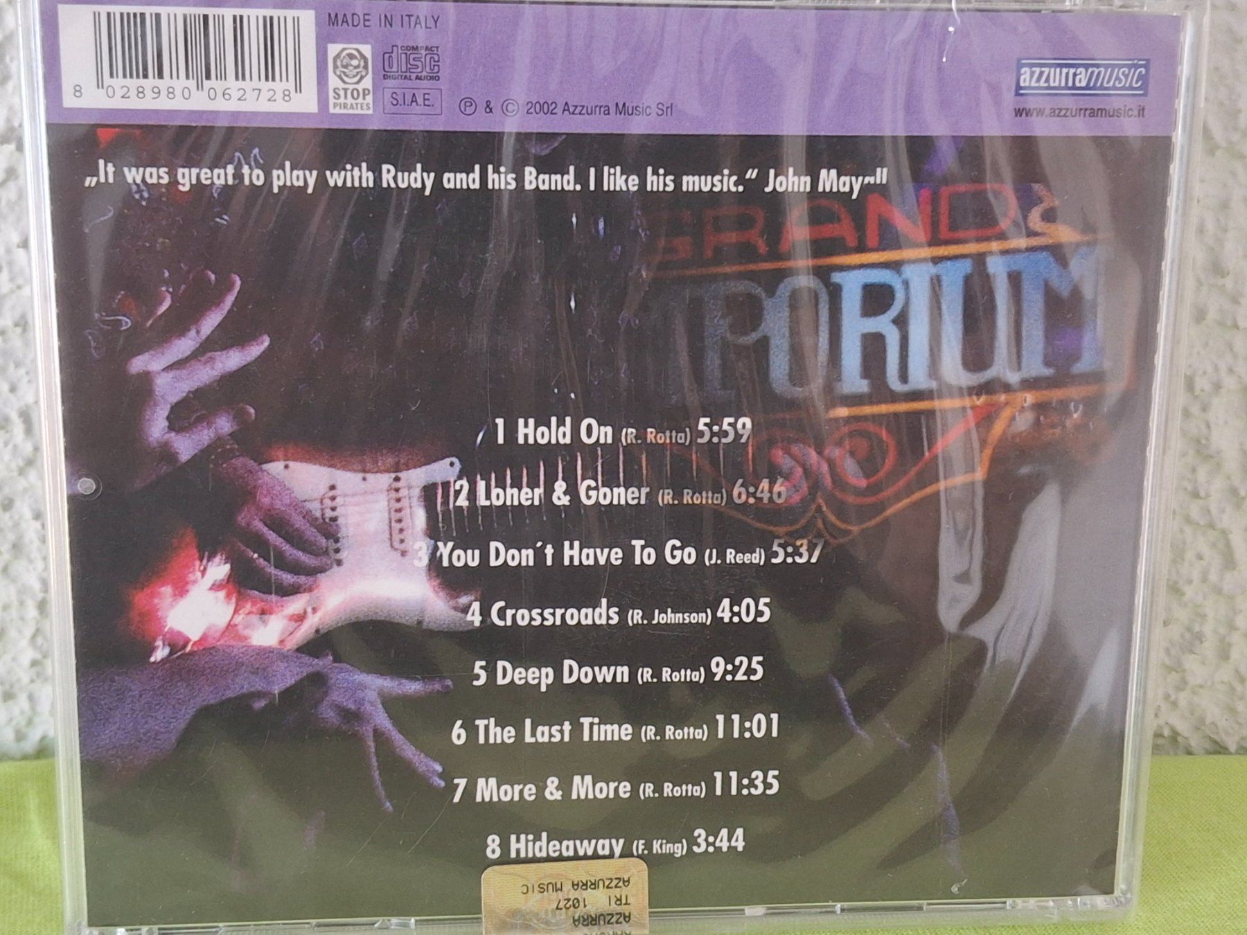 CD Rudy Rotta Band - Live in Kansas City / Neu Versiegelt 🔴 (Gebraucht ...