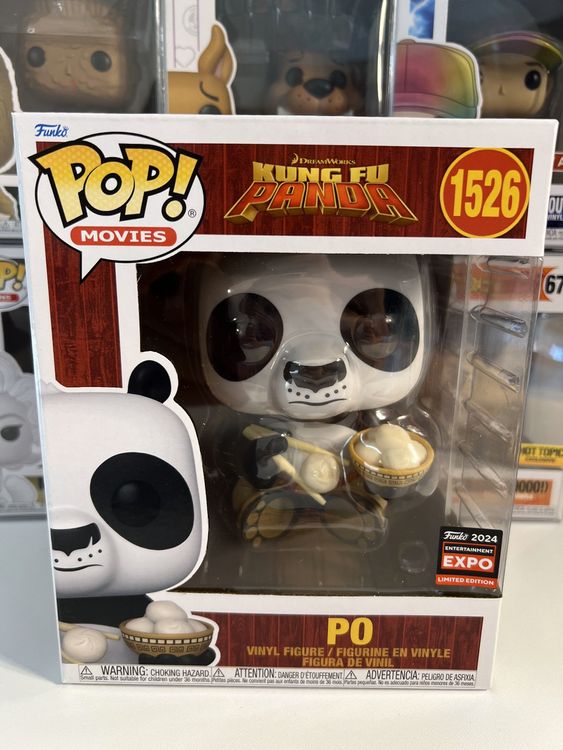 Funko POP! Kung Fu Panda Po with Dumplings Limitée 15cm | Kaufen auf ...