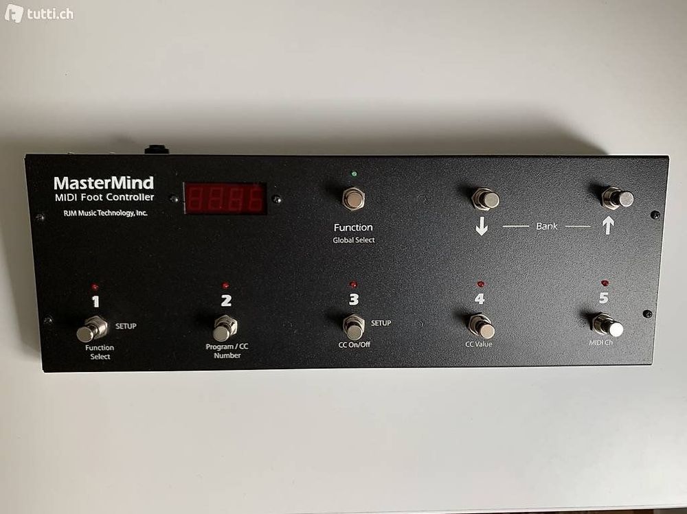 RJM Master Mind Midi Foot Controller | Kaufen auf Ricardo