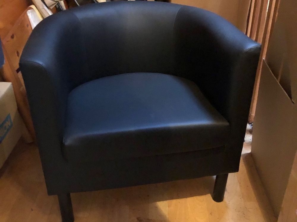 (KOPIE) Fauteuil Sessel ikea SOLSTA OLARP Lederimitat (Neu (gemäss ...