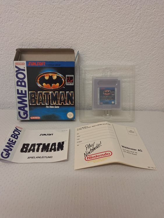 Game Boy Batman Komplett mit Anleitung (Gebraucht) in Zürich für CHF ...