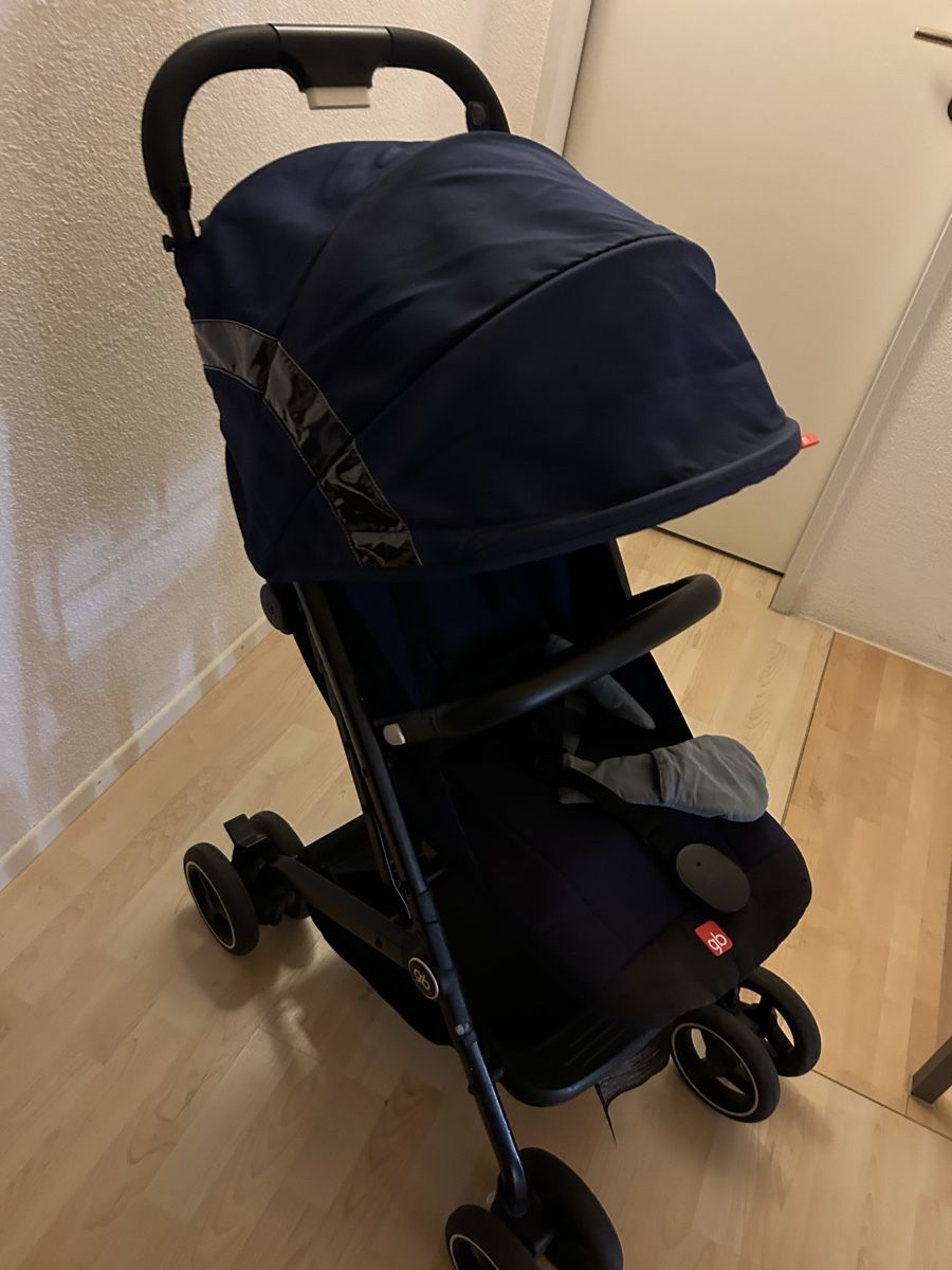 GB Qbit+ All-City stroller - compact folding, navy blue (Gebraucht) in ...