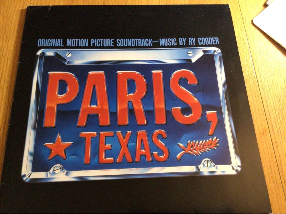 Ry Cooder - Paris, Texas LP Soundtrack Kultfilm 1985 | Kaufen auf Ricardo