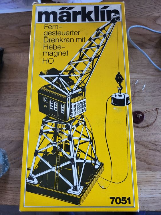 Märklin 7051 Kran (Gebraucht) in für CHF 93 – mit Lieferung auf Ricardo ...