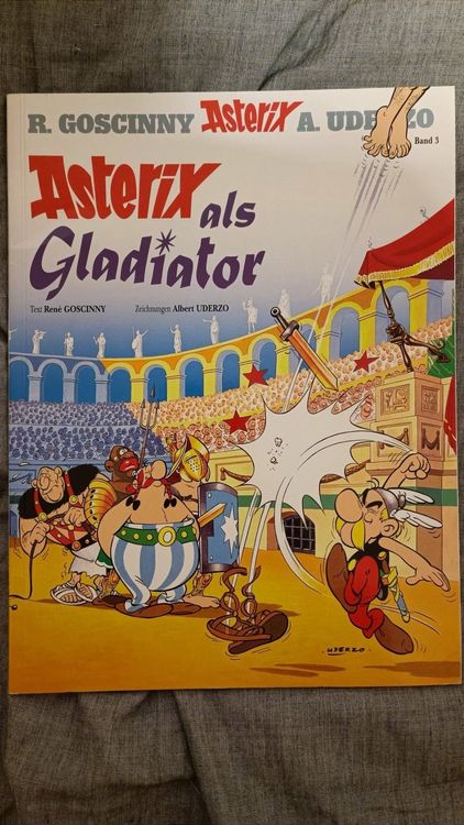 Asterix und Obelix, Band 3, Asterix als Gladiator (Gebraucht) in Emmenbrücke für CHF 4.9 – mit ...