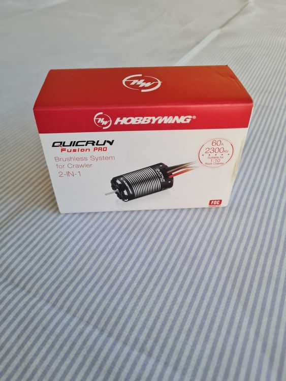 Hobbywing QuicRun Fusion Pro 2300kv (Neu (gemäss Beschreibung)) in Jona ...