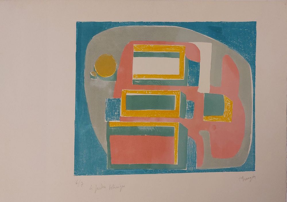 Jean MESSAGIER, Serigraphie | Kaufen auf Ricardo