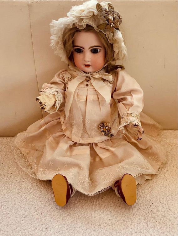 Wunderschöne antike Porzellanpuppe, Emile Jumeau, 1885-90 (Gebraucht ...