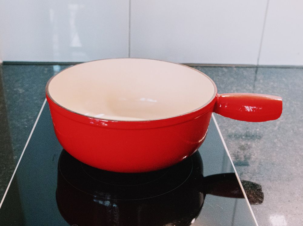 TOP! Gusseisen Topf fondue caquelon, Elektro-Gas-Induktion | Kaufen auf ...