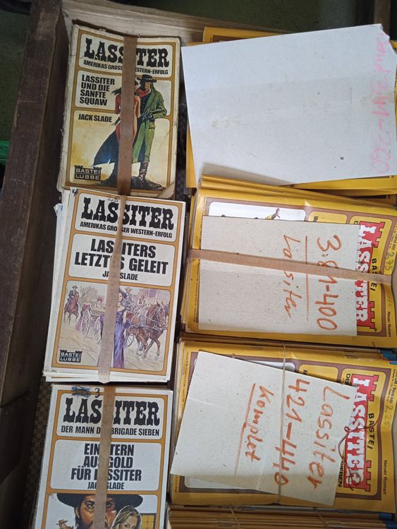 Lassiter, Western Romane, Sammlung 4 Schubladen voll (Gebraucht) in ...