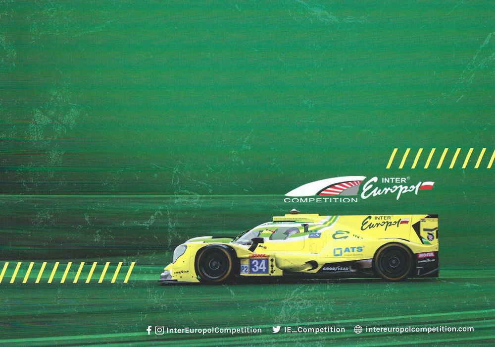 Fabio Scherer CH, Alberto Costa, Kuba Smiechowski, WEC 2023 (Gebraucht ...