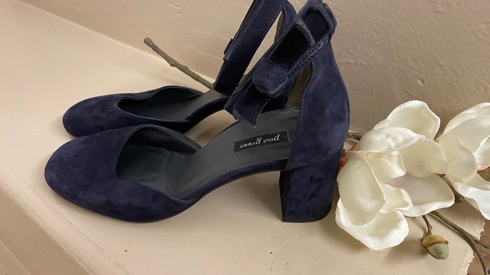 Blauer Wildleder Pumps Paul Green 38, 5 (Gebraucht) in Magden für CHF ...