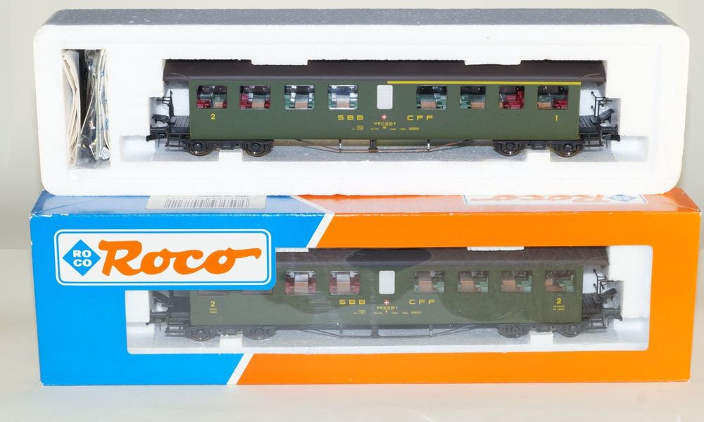Set 5 Wagen Seetalbahn Roco 44730 und 44731 (Neu und originalverpackt ...