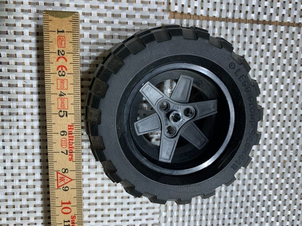 Lego Technik schwarzes Rad Felge 9398 LotA | Kaufen auf Ricardo