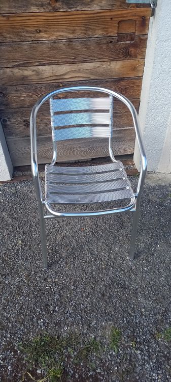 Gartenstuhl Aluminium (Gebraucht) in Wädenswil für CHF 10 – nur Abholung auf Ricardo kaufen