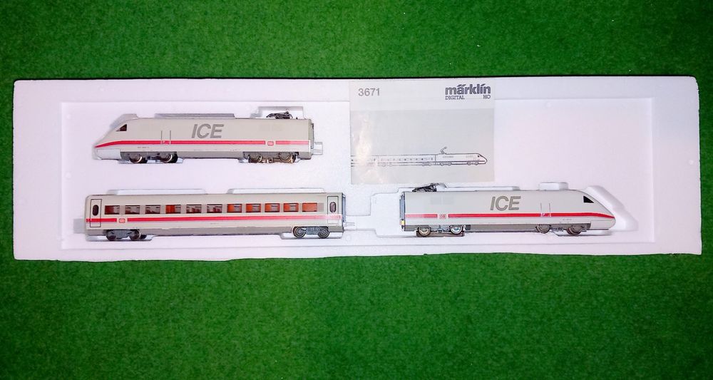 Märklin ICE 3 teilig digital+1 Trafo,Schienen,Weichen + OVP | Kaufen ...