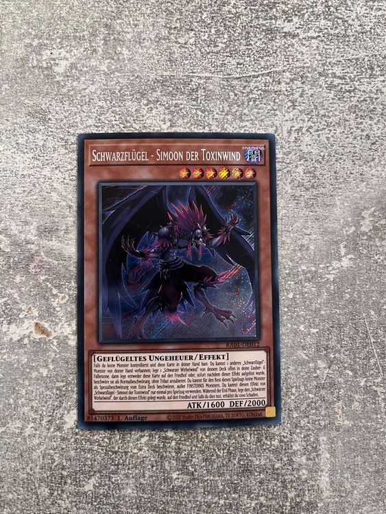 Schwarzflügel - Simoon der Toxinwind (RA01-DE012), Secret R (Neu ...